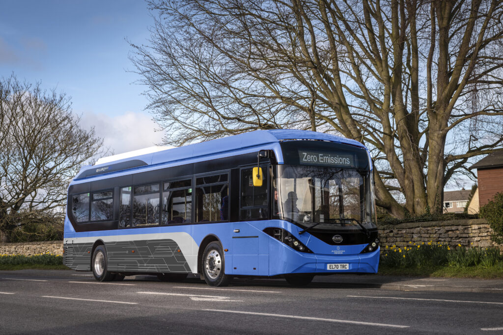 First Bus Orders 22 BYD ADL Enviro200EVs for Glasgow Network