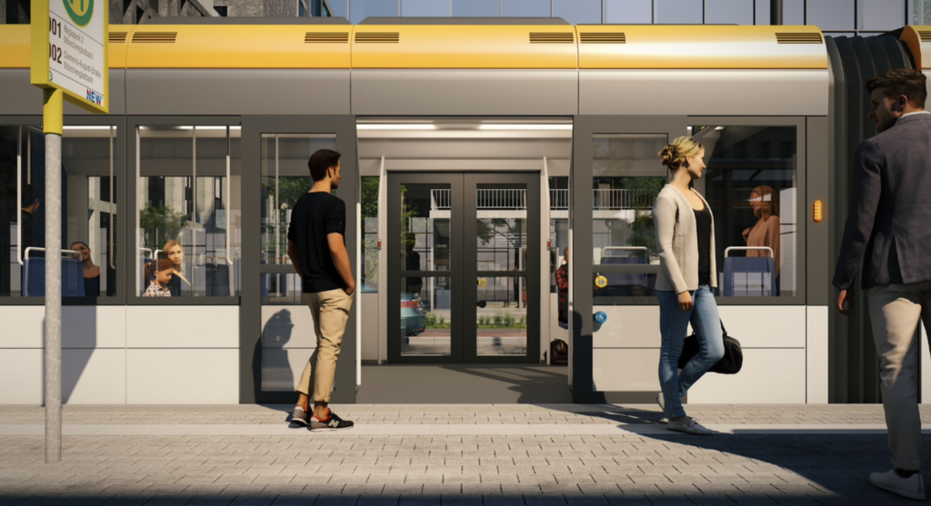 New Construction Type of Push Buttons for Glass Doors | Bus-News