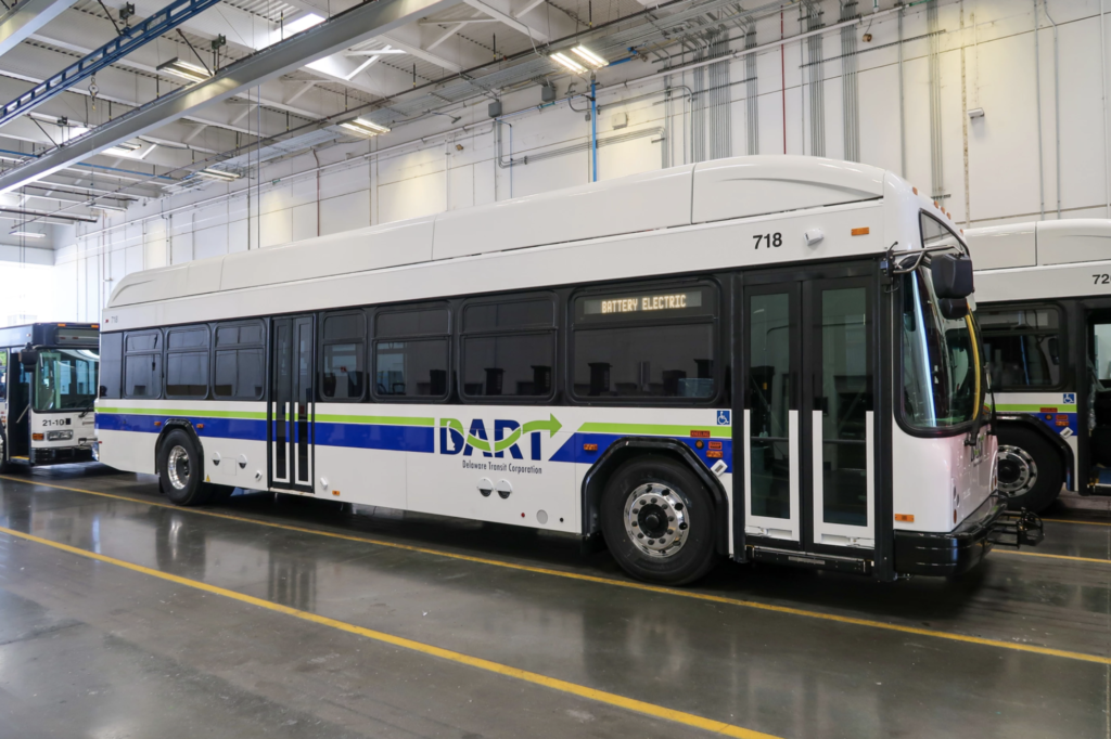 GILLIG Delivers Four Battery Electric Buses to DTC | Bus-News