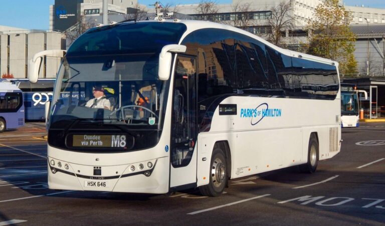 ADL Delivers Eight Plaxton Elite Coaches to Park’s of Hamilton | Bus-News