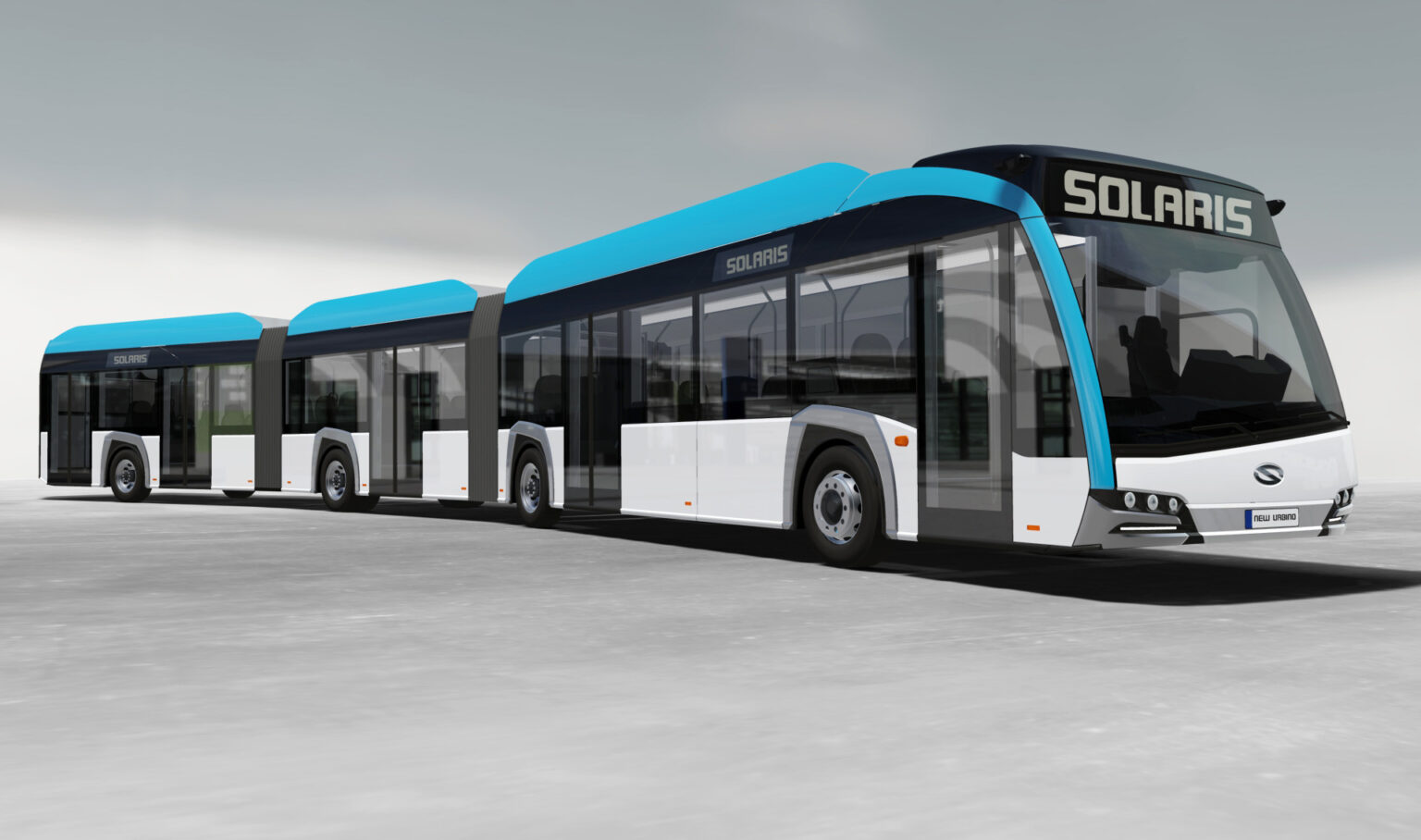 Solaris to Deliver 14 Bi-Articulated e-Buses to Tide Bus Danmark