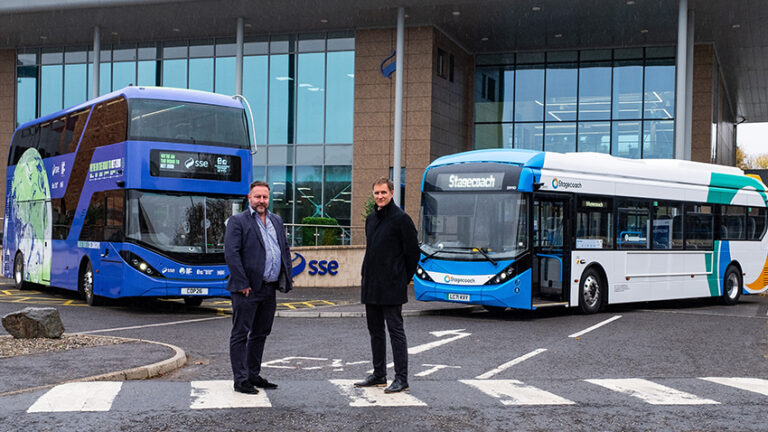 Stagecoach and SSE Announce Pilot Community Electric Charging Hub