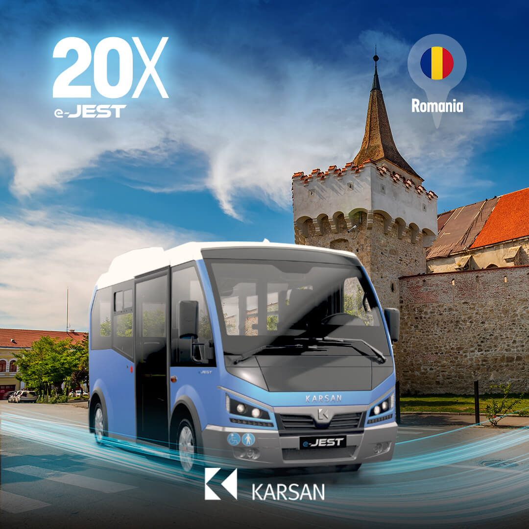 Romania: 20 Karsan e-JEST Electric Buses Ordered for Aiud and Siret ...