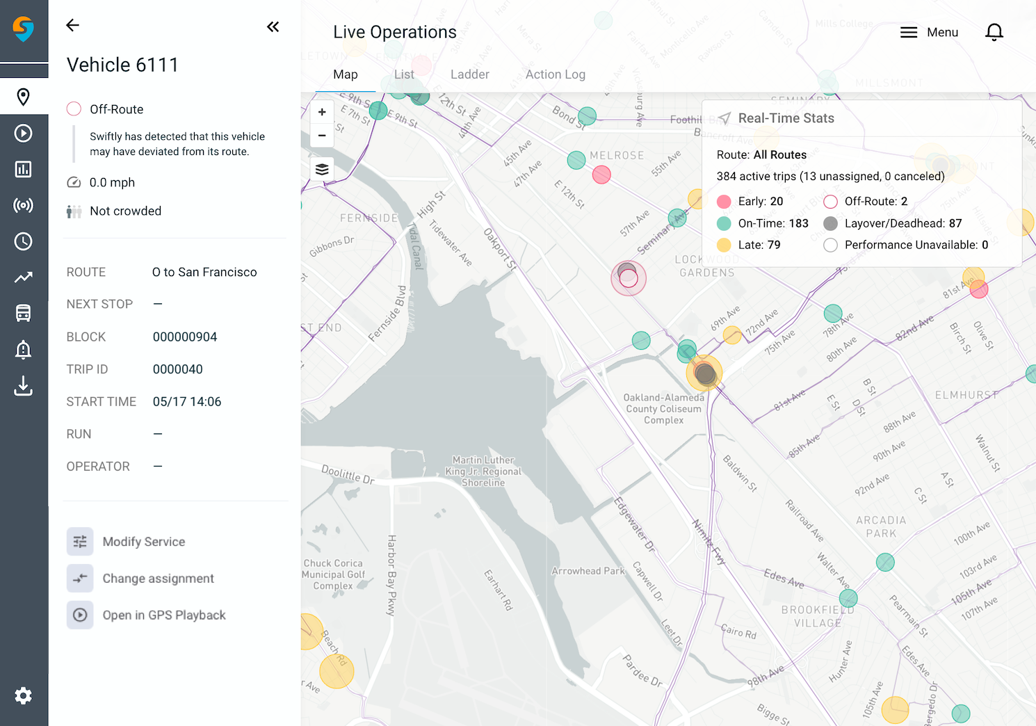 Introducing Off-Route Vehicles in Live Operations | Bus-News