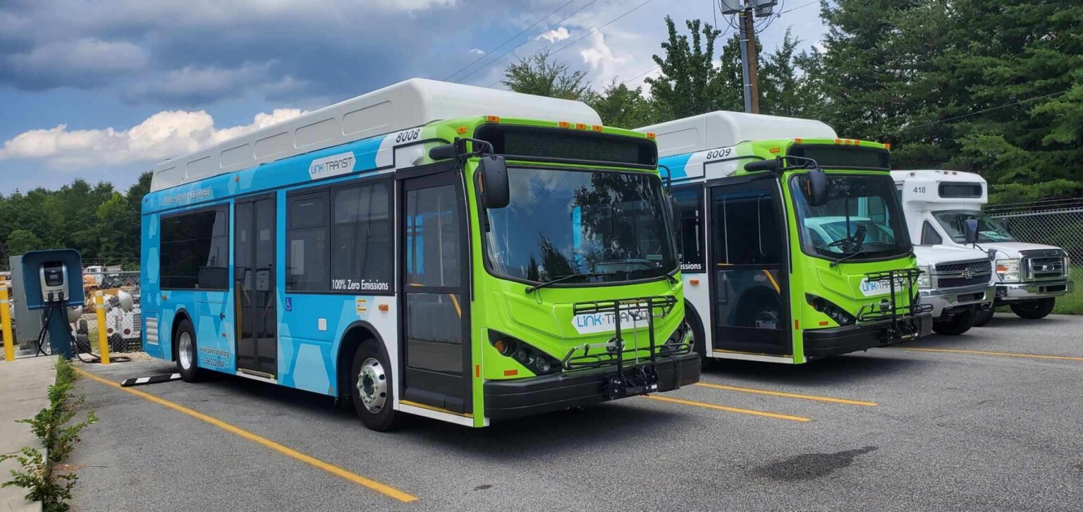 BYD Delivers 2 BYD | RIDE Electric Buses to Burlington, North Carolina ...