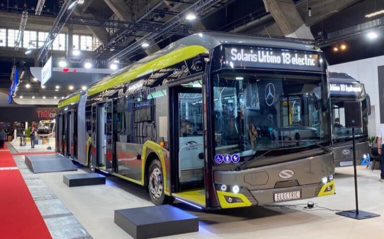 Solaris Launches Latest Urbino 18 Electric Bus at Busworld | Bus-News