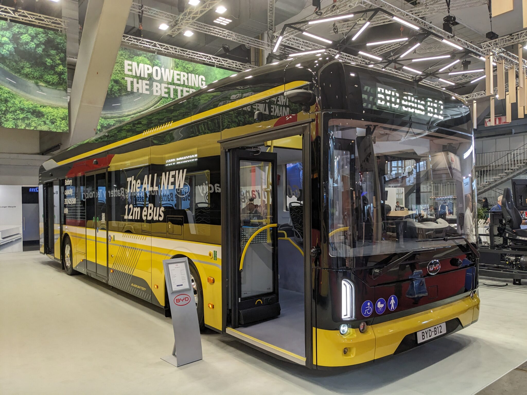 BYD Premieres New Electric Buses at Busworld | Bus-News