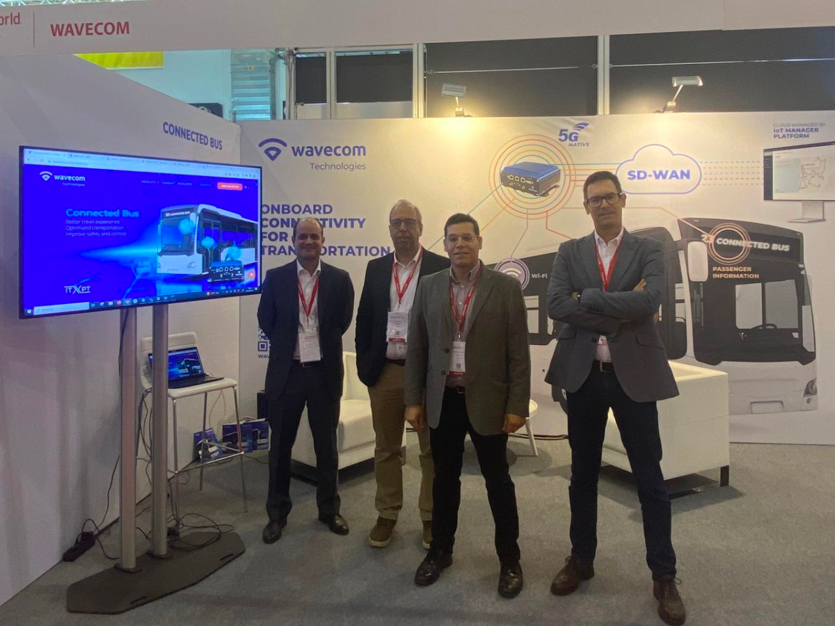 Wavecom Presents Its Connectivity Solutions at Busworld 2023 Wavecom Presents Its Connectivity Solutions at Busworld 2023