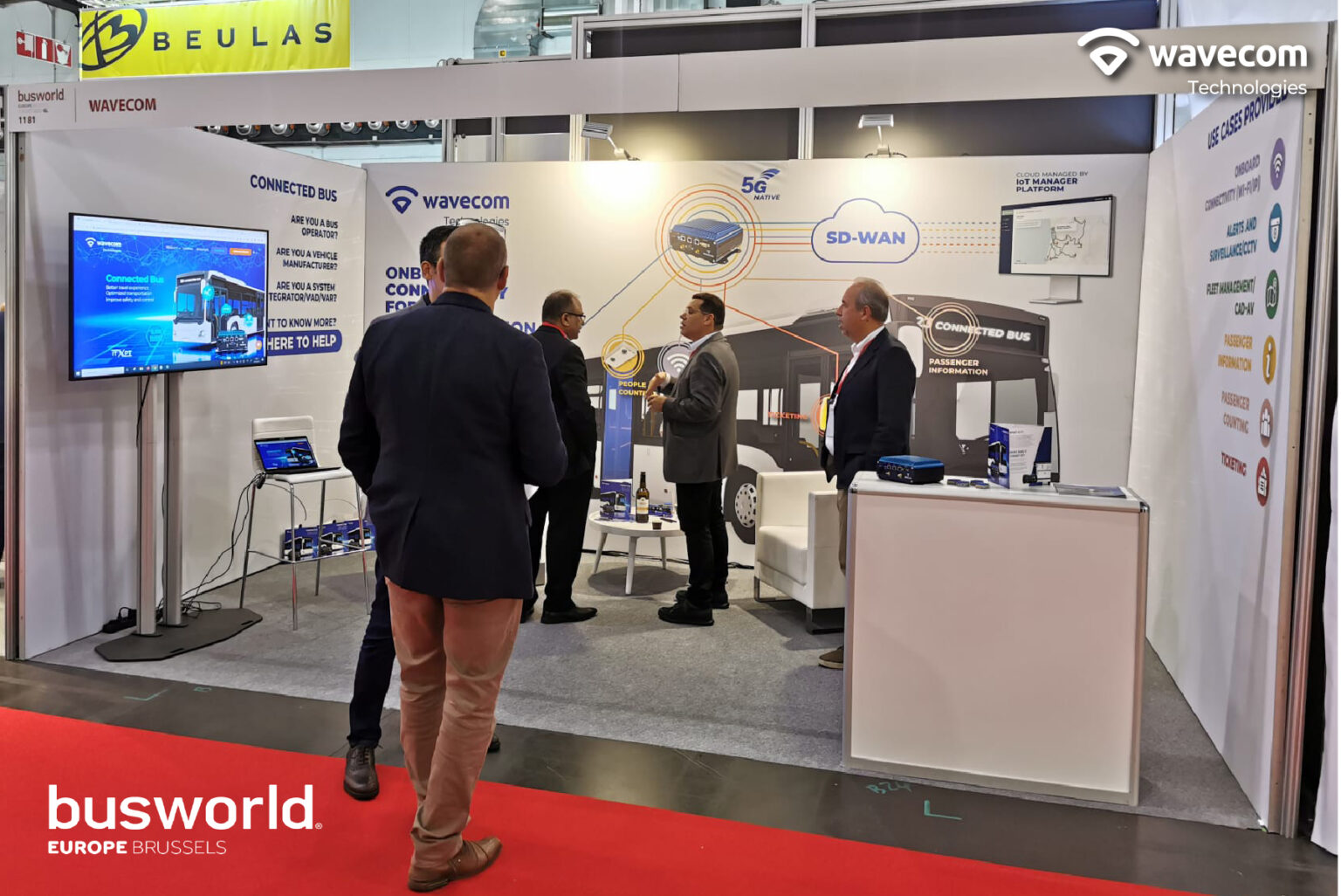 Wavecom Attended Busworld Europe 2023 | Bus-News