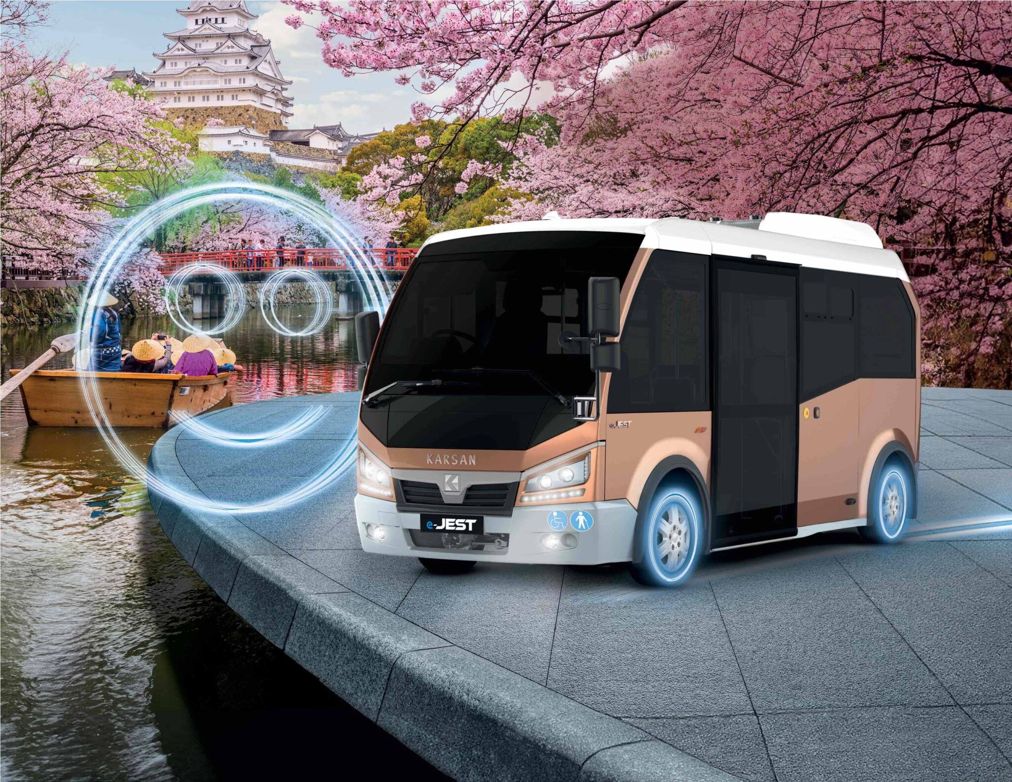 Karsan Debuts e-JEST Electric Minibus in Japan | Bus-News