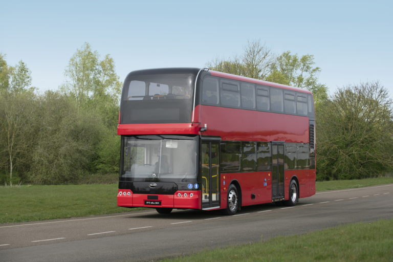 BYD Unveils BD11 Double-Decker Electric Bus in London | Bus-News
