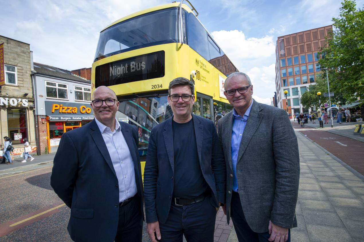 Transport for Greater Manchester to Launch Bee Network Night Buses ...