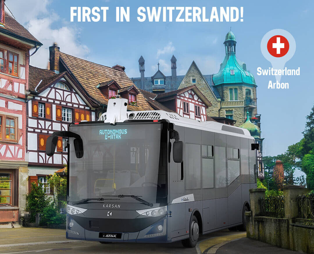 Karsan Launches Autonomous e-ATAK Bus in Switzerland | Bus-News