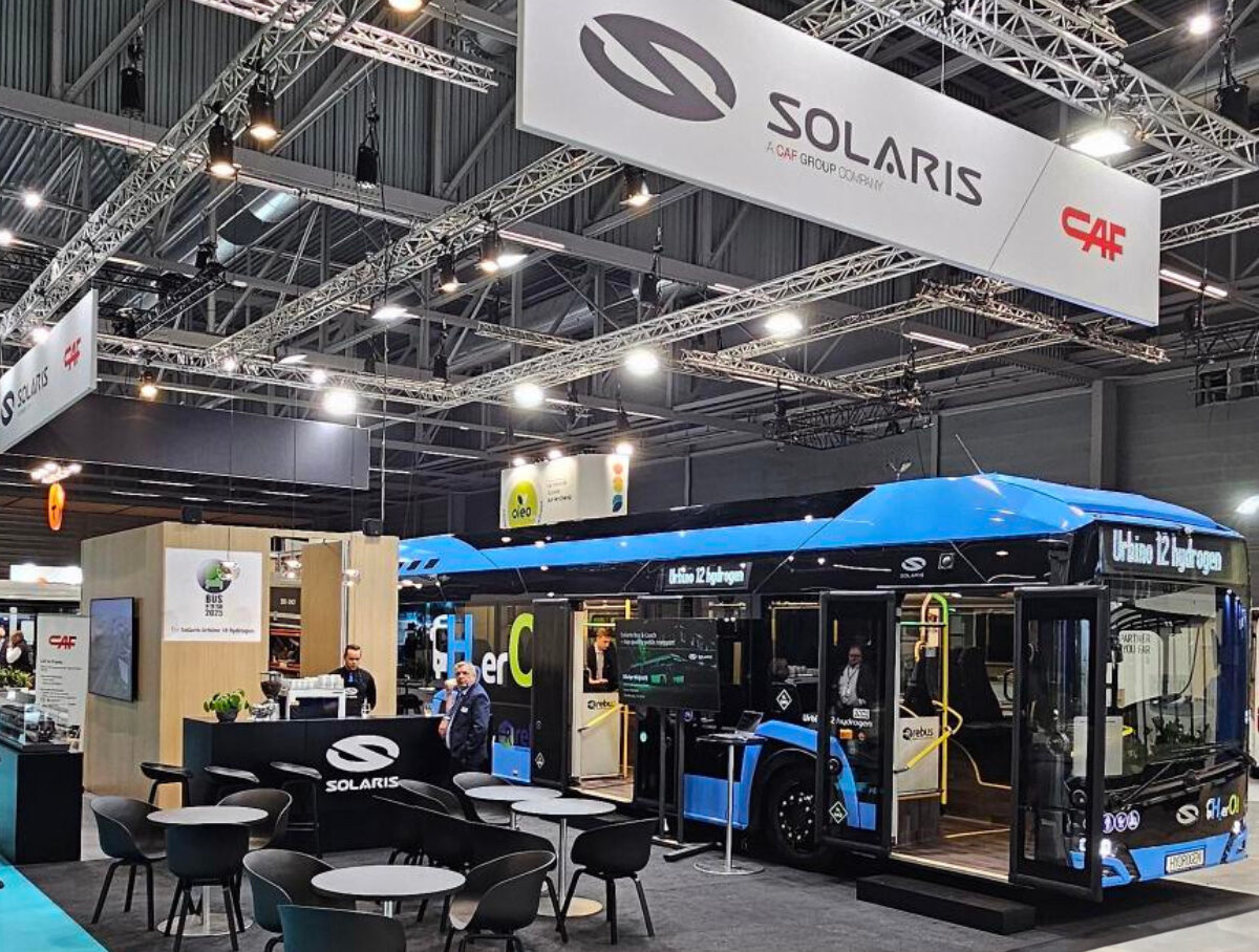 Solaris Displays Urbino 12 Hydrogen Bus at European Mobility Expo | Bus ...