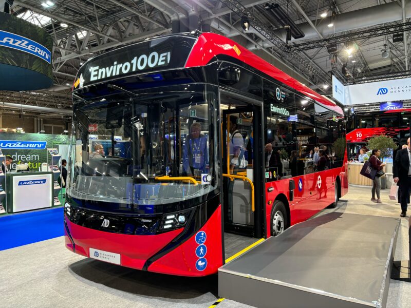 Alexander Dennis Displays Enviro100EV at Euro Bus Expo 2024 | Bus-News