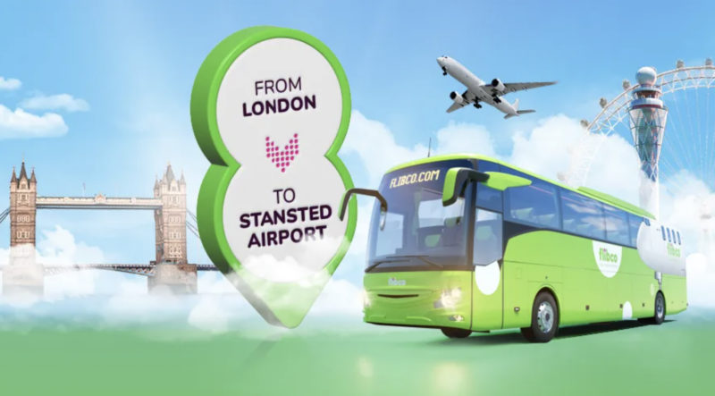 FlixBus Offers Flibco Bus Tickets Between Stansted Airport and London ...