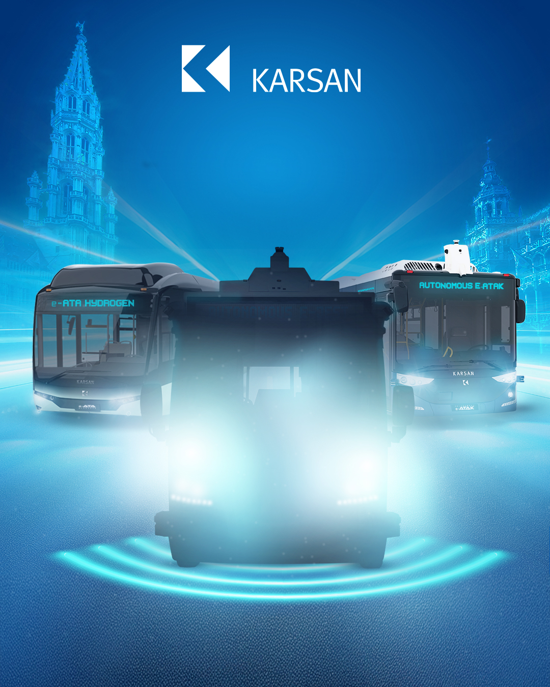 Karsan to Launch Autonomous e-JEST and e-ATA Hydrogen at Busworld 2025 ...