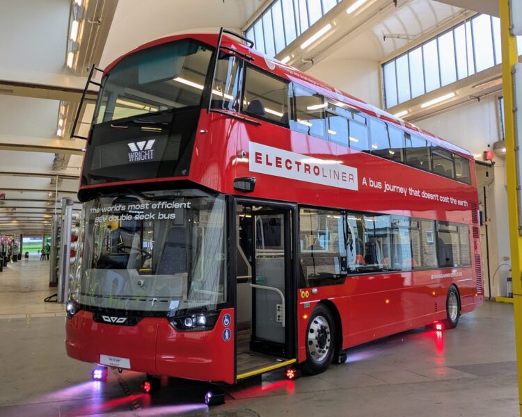 Wrightbus Launches Generation 2 Electroliner Electric Bus | Bus-News