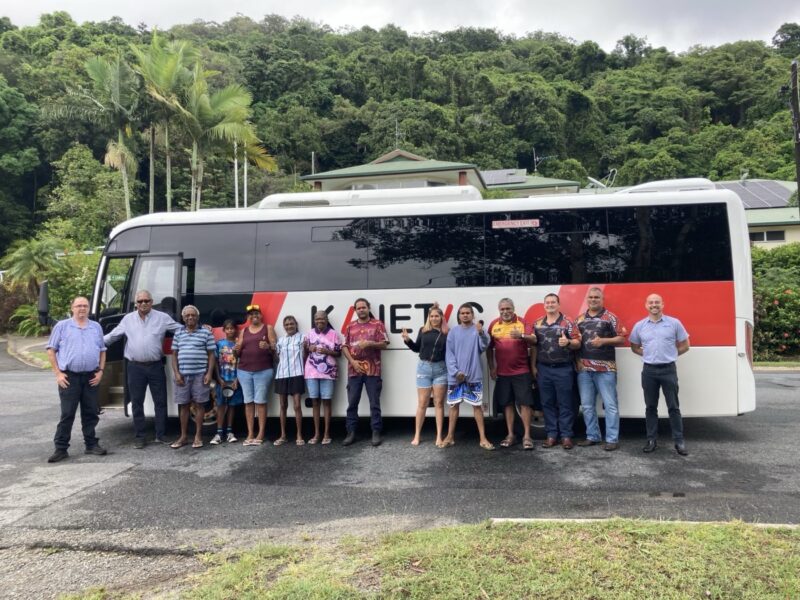 Kinetic Launches New 6 Month Trial of Community Bus Service in Yarrabah