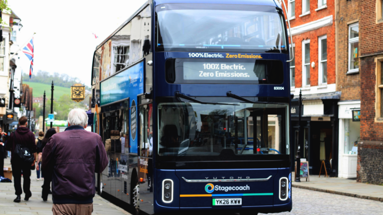 UK: Stagecoach Unveils 22 Yutong Electric Double Decker Buses in Guildford